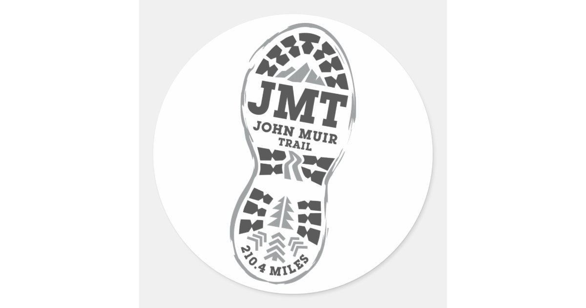 JMT CLASSIC ROUND STICKER | Zazzle