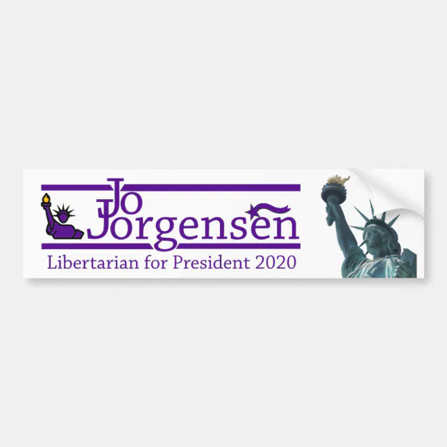 Jo Jorgensen for President Bumper Sticker | Zazzle