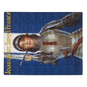 Joan of Arc French Heroine Knight National Hero Jigsaw Puzzle | Zazzle