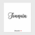 Joaquin Name - Handwritten Calligraphy Sticker | Zazzle