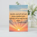 Job 8:20 KJV Bible Verse Pic Flat Greeting Card | Zazzle
