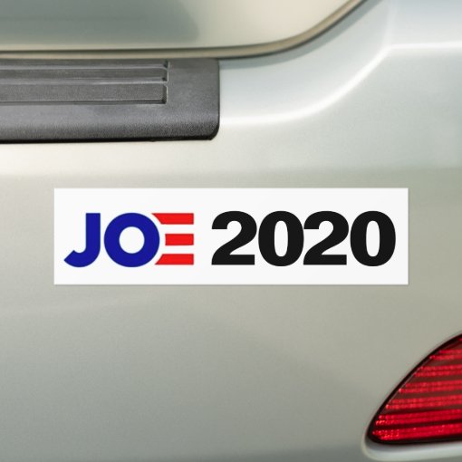 JOE 2020 BUMPER STICKER | Zazzle