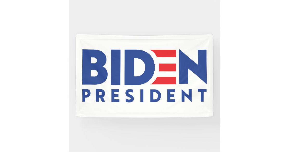 Joe Biden 2020 Biden for President Banner | Zazzle