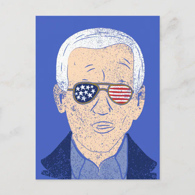 Joe Biden 2020 Election Distressed Graphic Postcard | Zazzle