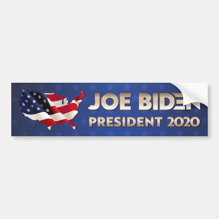 Joe Biden 2020 President Bumper Sticker | Zazzle.com