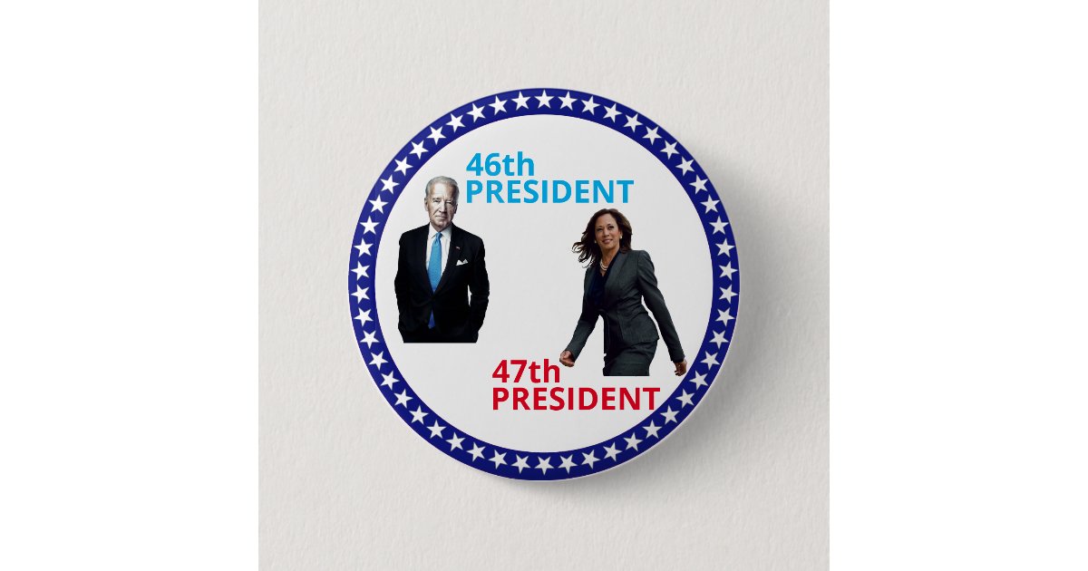 Joe Biden 46th President Button | Zazzle