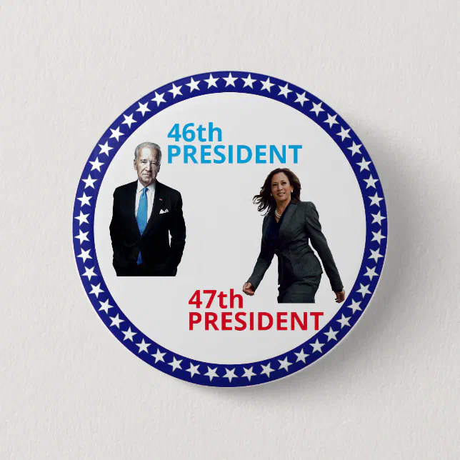 Joe Biden 46th President Button | Zazzle