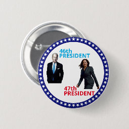 Joe Biden 46th President Button | Zazzle
