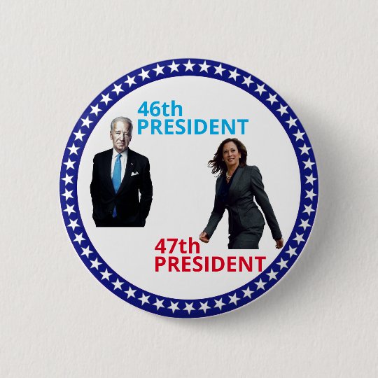 Joe Biden 46th President Button | Zazzle.com