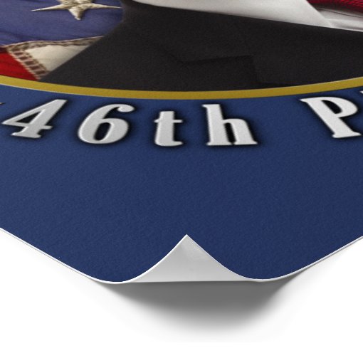 Joe Biden 46th President USA Commemorative Photo Poster | Zazzle