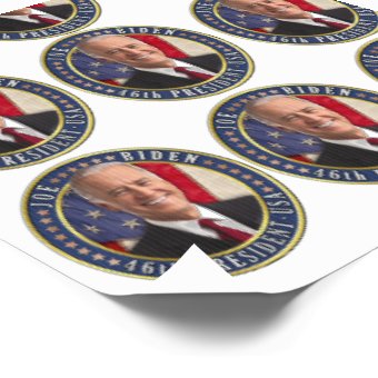 Joe Biden 46th President USA Commemorative Photo Temporary Tattoos | Zazzle