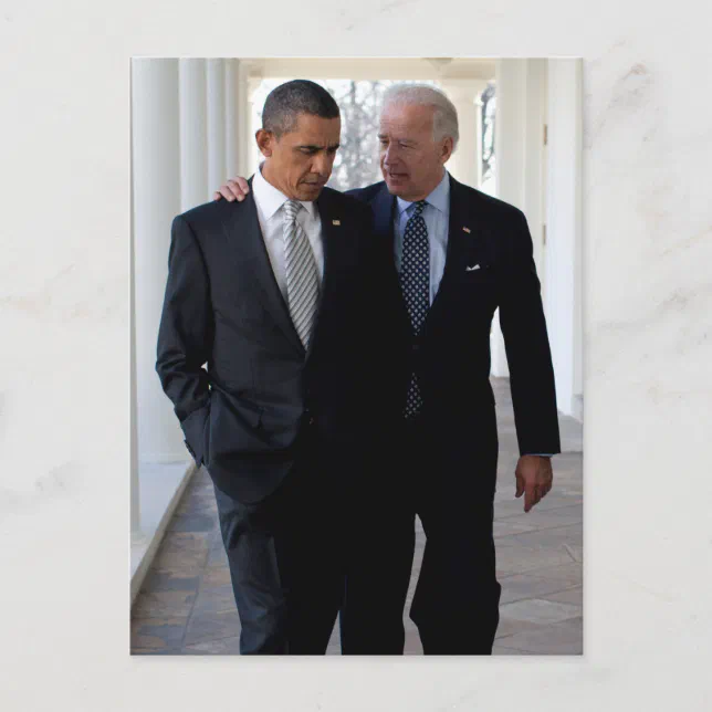 Joe! Biden & Barack Obama Postcard | Zazzle