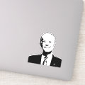 Joe Biden Black & White Form Vinyl Sticker | Zazzle