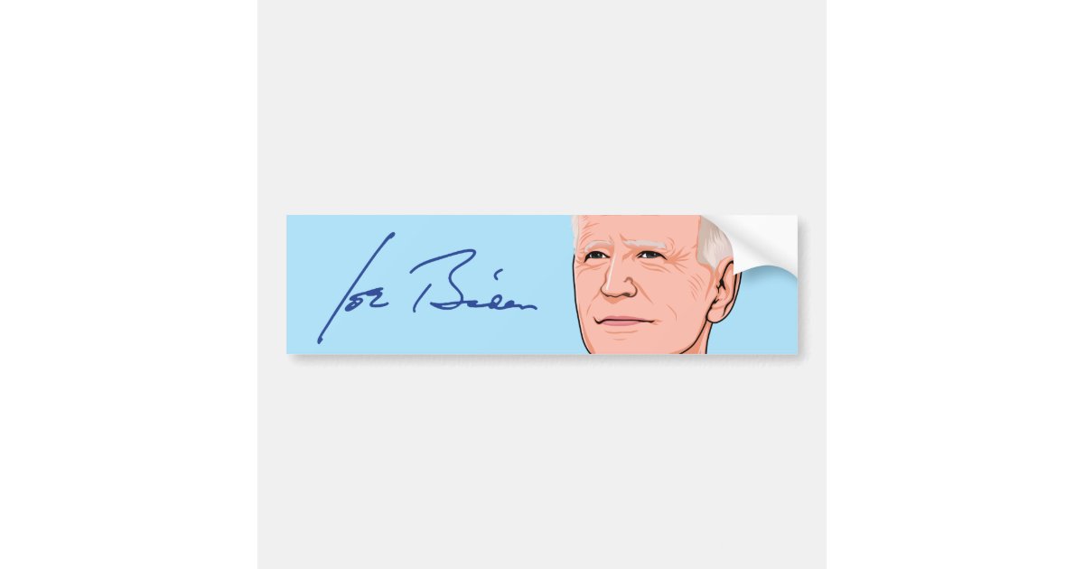 JOE BIDEN BUMPER STICKER | Zazzle