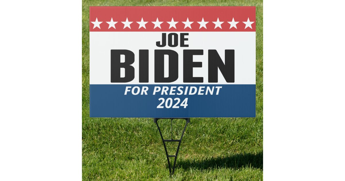 Joe Biden - Classic Design Sign | Zazzle