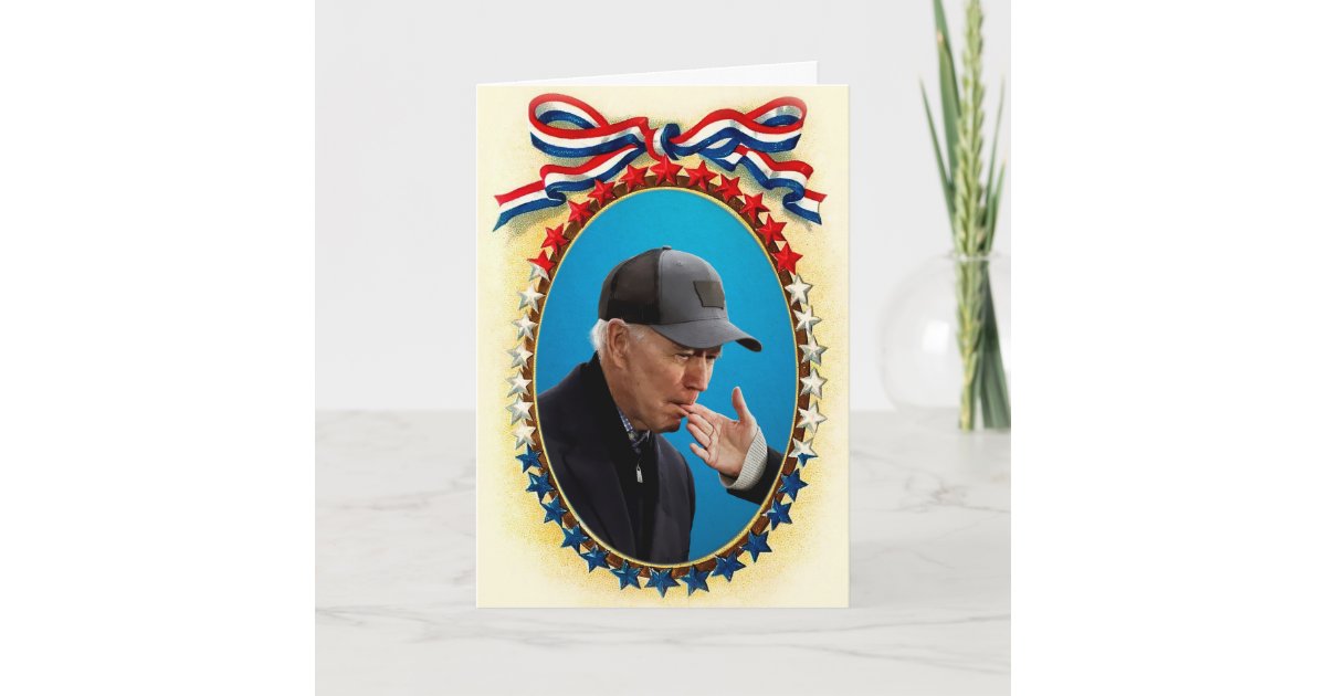 Joe Biden Customizable Holiday Card | Zazzle