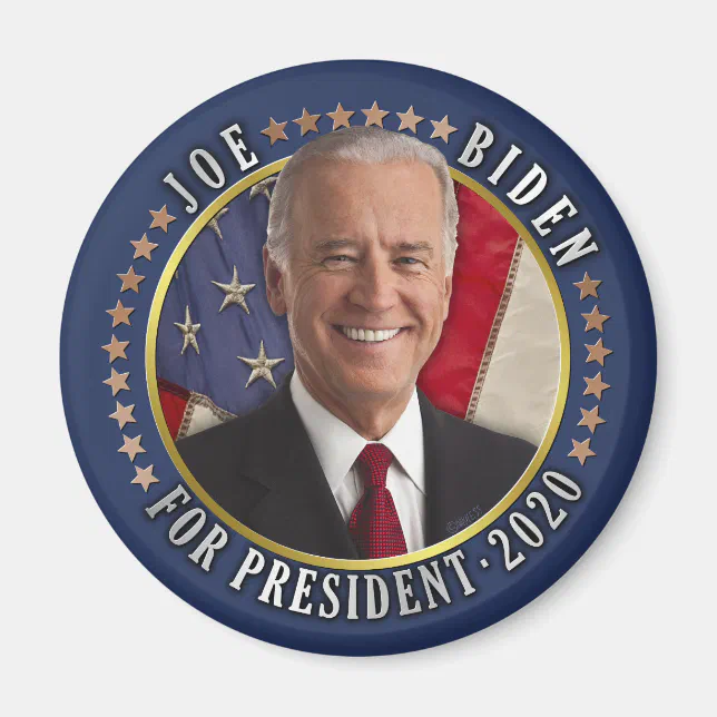 Joe Biden For President 2020 Democrat Photo Magnet Zazzle