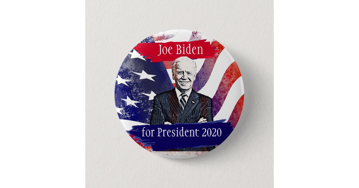 Joe Biden for President 2020 US Election Rally Button | Zazzle