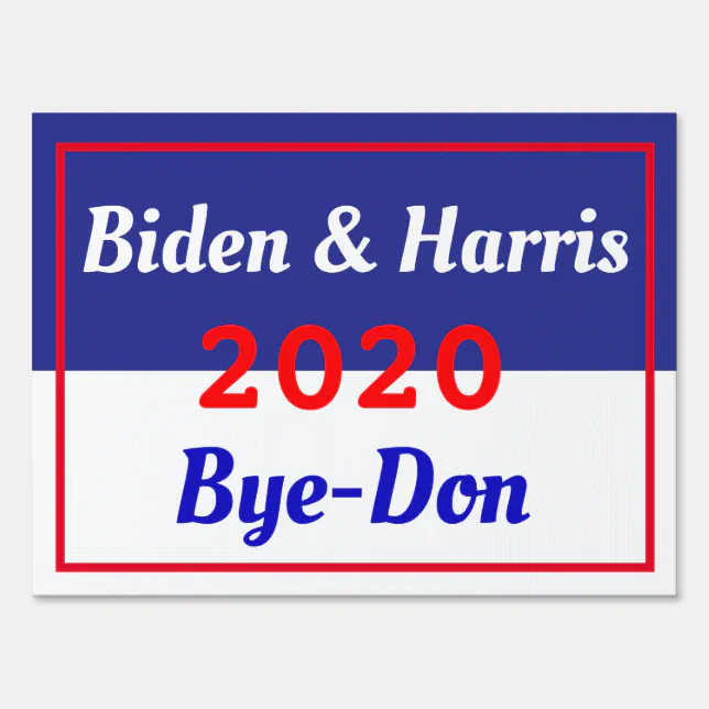 Joe Biden for President 2020 US Election Sign | Zazzle
