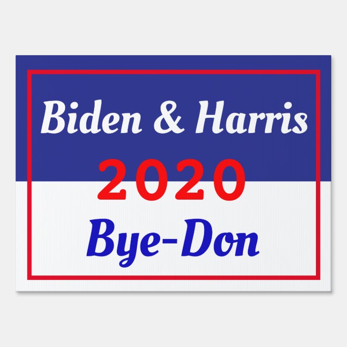 Joe Biden for President 2020 US Election Sign | Zazzle.com