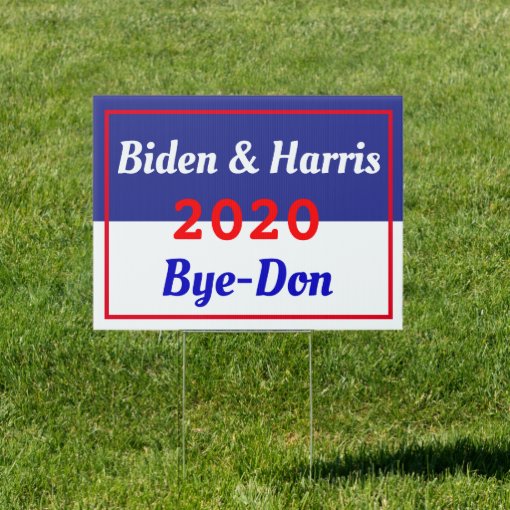 Joe Biden for President 2020 US Election Sign | Zazzle