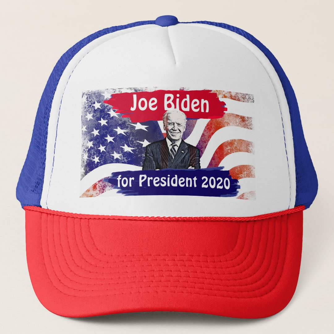 Joe Biden for President 2020 US Election Trucker Hat | Zazzle