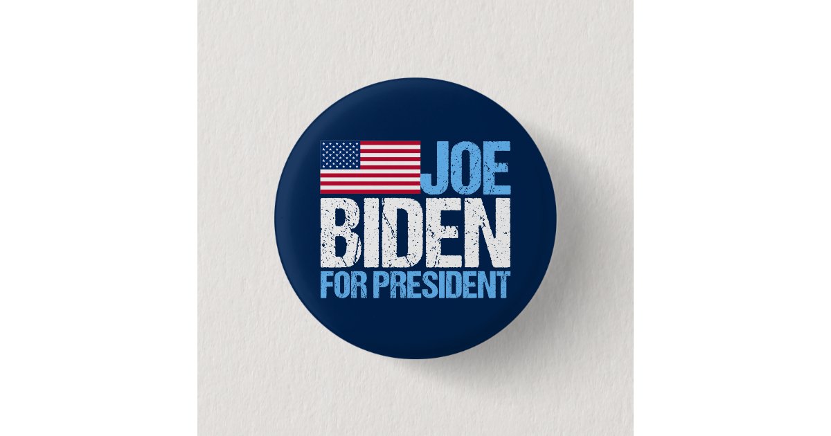 Joe Biden for President Button | Zazzle