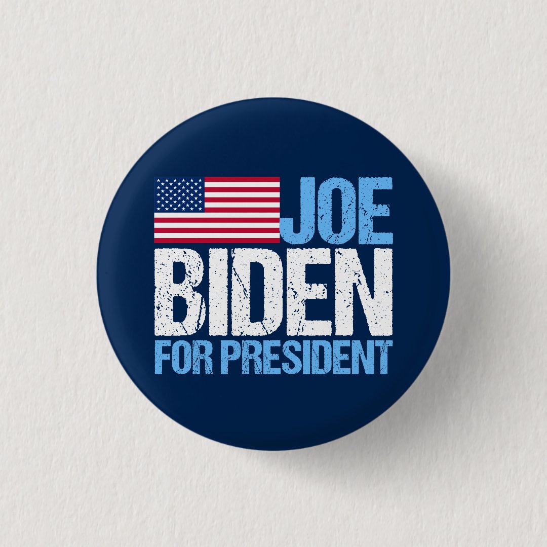 Joe Biden for President Button | Zazzle