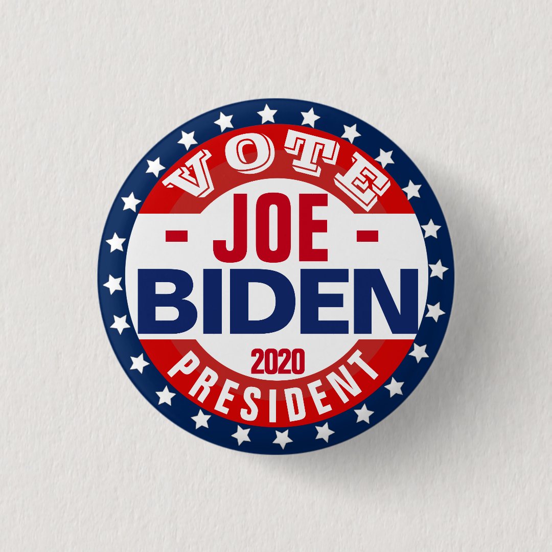 Joe Biden for President Button | Zazzle