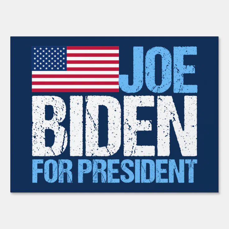 Joe Biden for President Sign | Zazzle