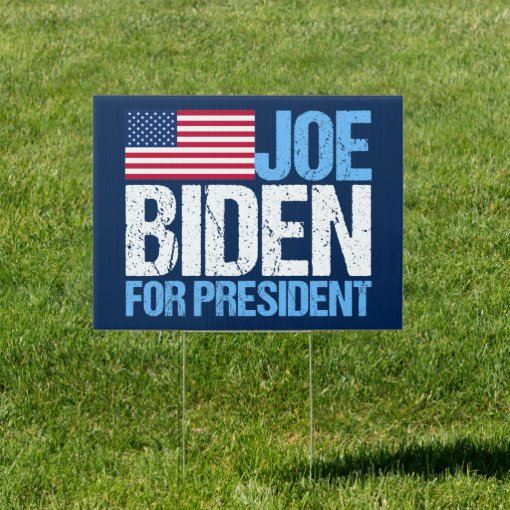 Joe Biden for President Sign | Zazzle