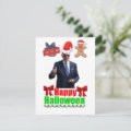 Joe Biden Happy Halloween Christmas Card | Zazzle