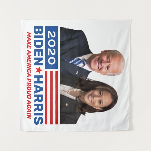Joe Biden Kamala Harris 2020 Backdrop Banners | Zazzle