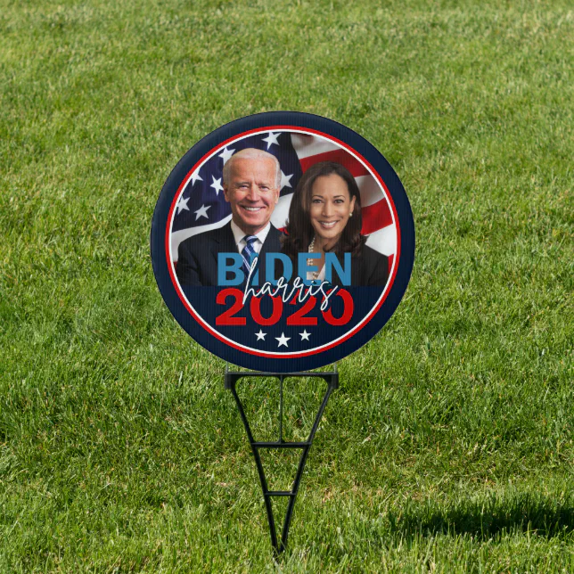Joe Biden Kamala Harris 2020 Campaign Rally Yard Sign | Zazzle
