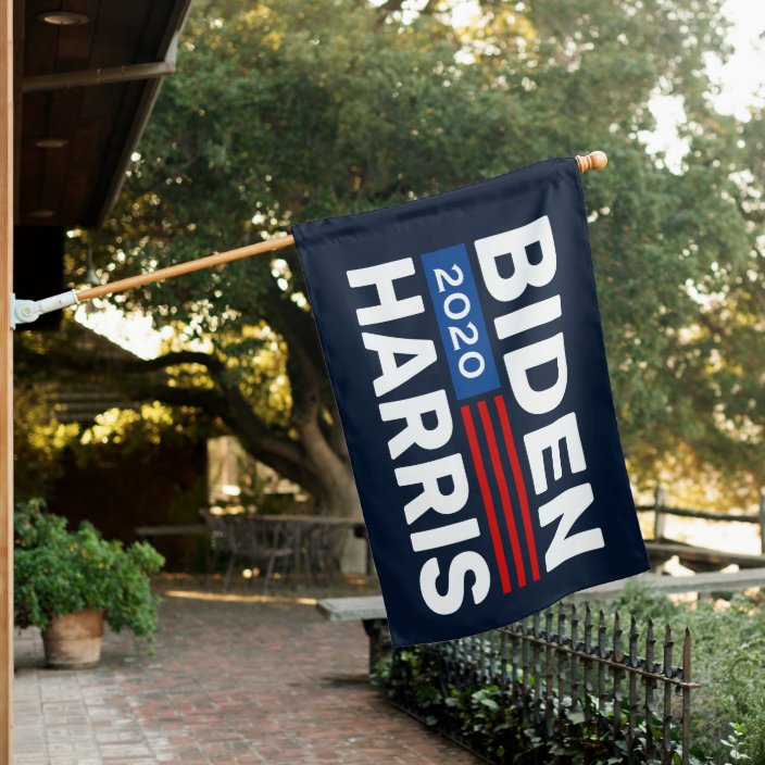 Joe Biden Kamala Harris 2020 Election Large House Flag | Zazzle.com
