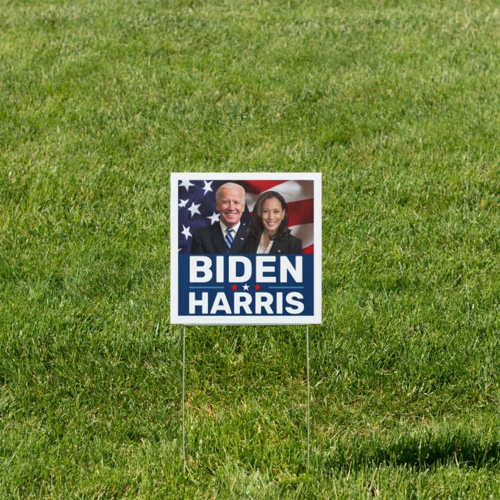 Joe Biden Kamala Harris 2020 Election Yard Sign | Zazzle.com