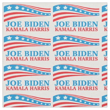 Biden Harris 2020 Election Fabric | Zazzle