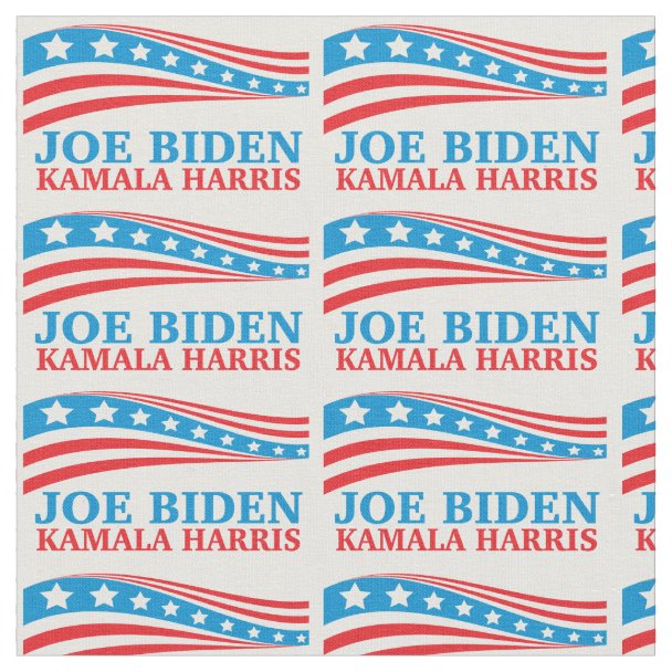 KAMALA HARRIS FABRIC | Zazzle.com