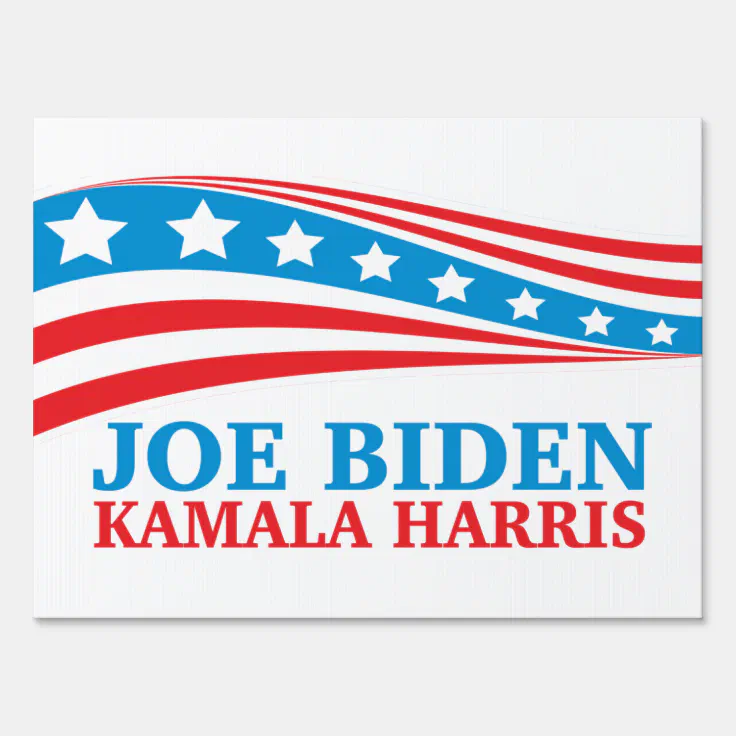 Joe Biden Kamala Harris for America Sign | Zazzle