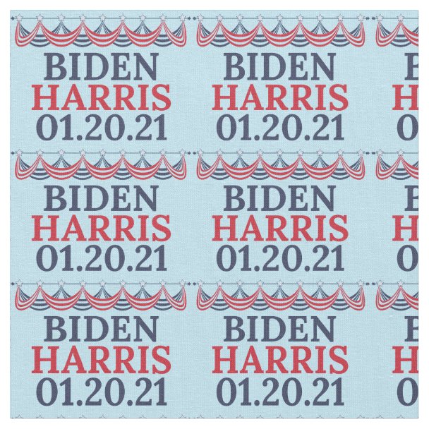 KAMALA HARRIS FABRIC | Zazzle.com