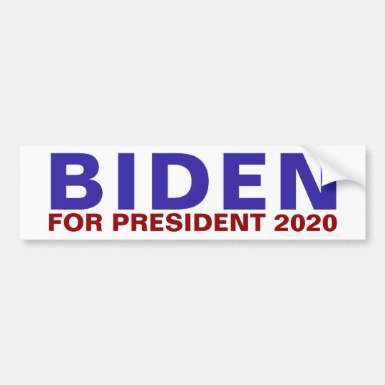 Joe Biden President Election Democrat 2020 Bumper Sticker