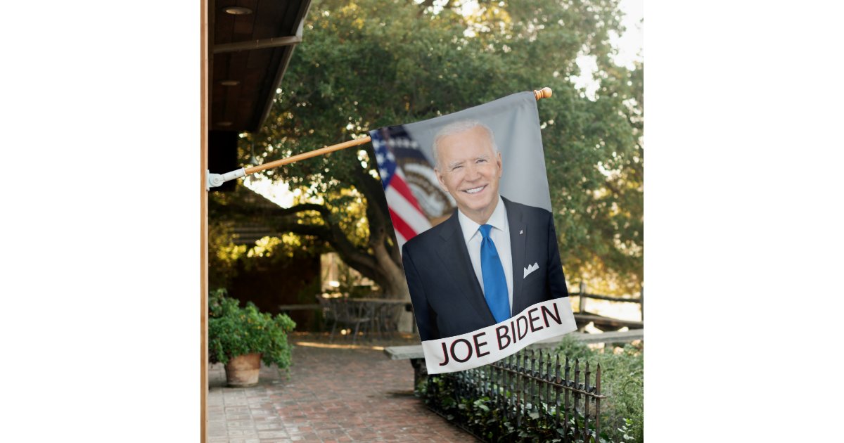 JOE BIDEN President House Flag | Zazzle