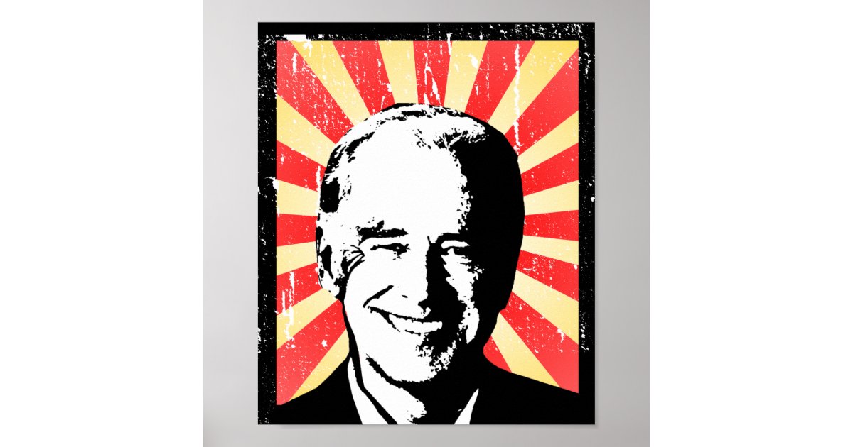 JOE BIDEN PROPAGANDA POSTER | Zazzle