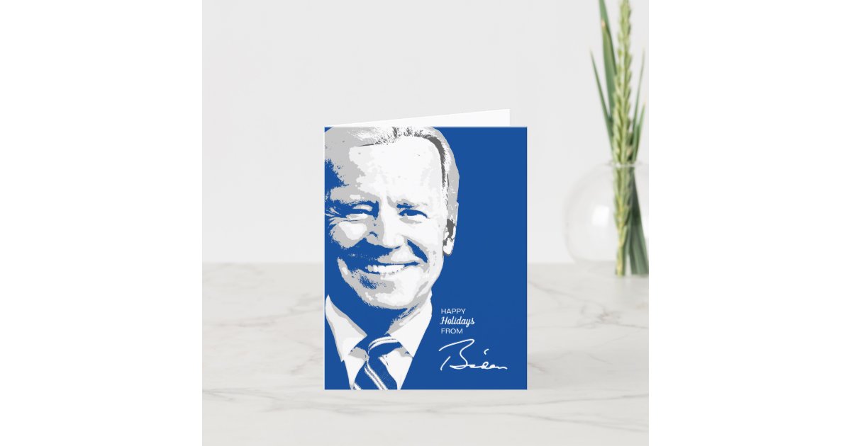 Joe Biden Signature Card | Zazzle.com