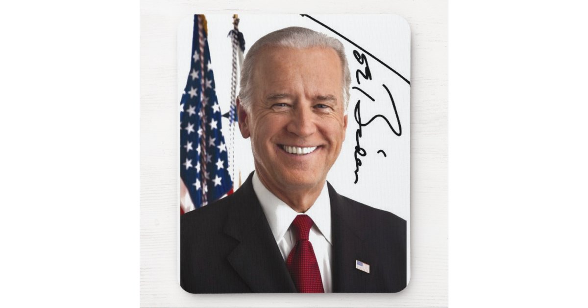 Joe Biden Signature Mousepad | Zazzle