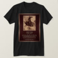 Joe Cino Memorial Plaque T-Shirt | Zazzle