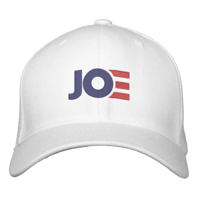 JOE EMBROIDERED BASEBALL CAP | Zazzle