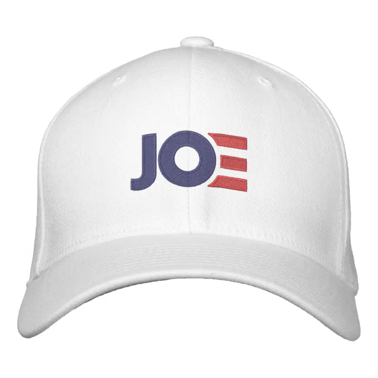 JOE EMBROIDERED BASEBALL CAP | Zazzle