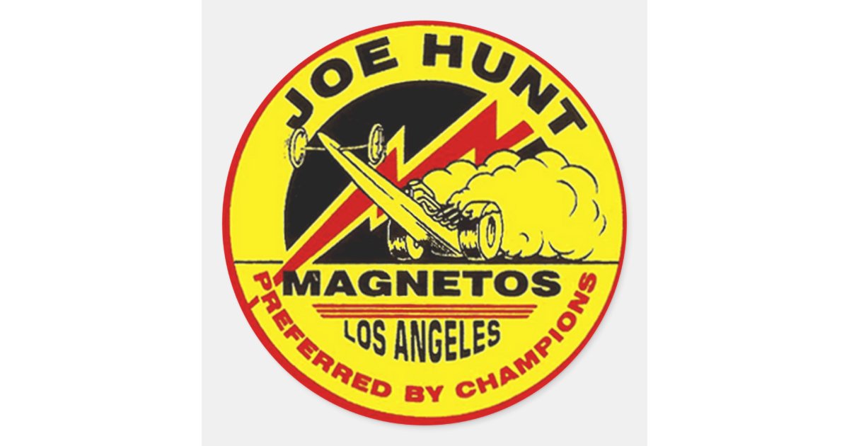 Joe Hunt Sticker | Zazzle
