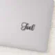 Joel Name - Handwritten Calligraphy Sticker | Zazzle
